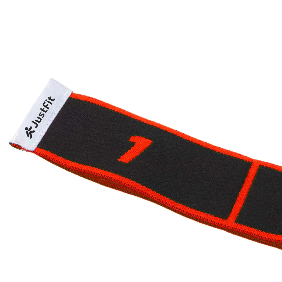 JustFit Resistance Band — Polyester loop, 8 levels (13–22 kg), red ...