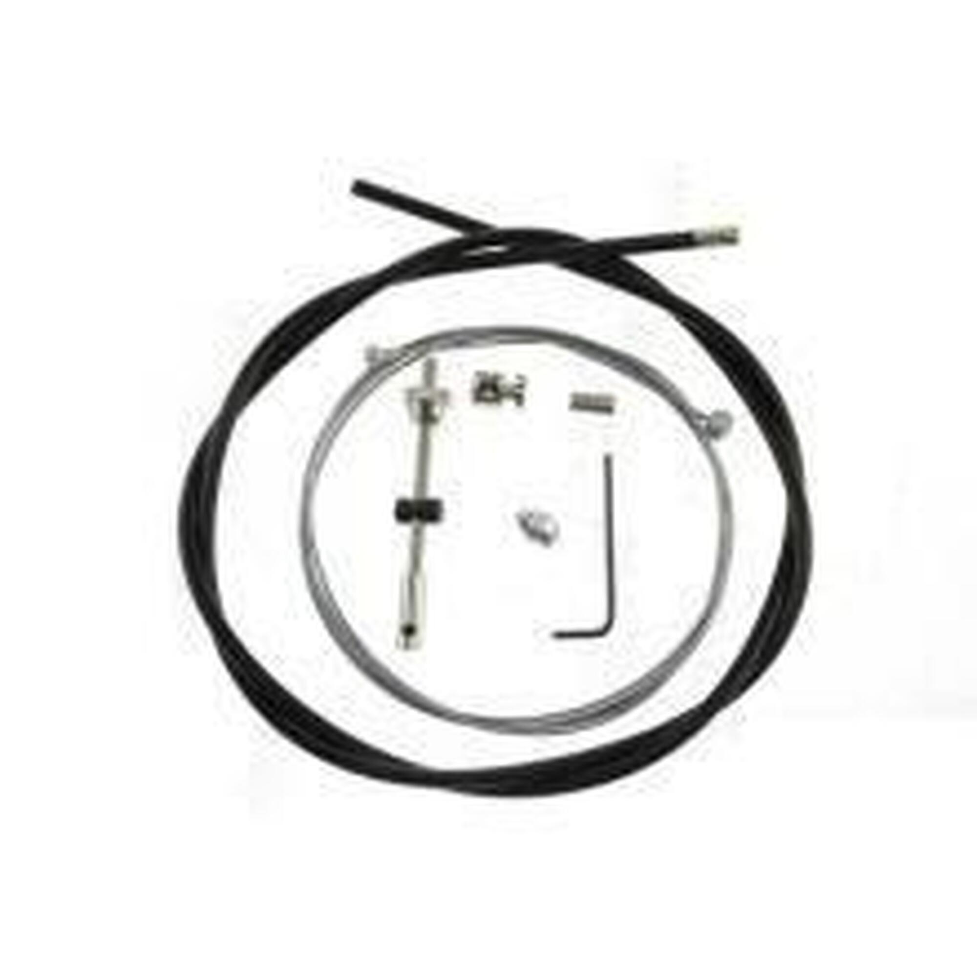 Braf de câble BRA SK88 en acier inoxydable noir TORMINO | Decathlon