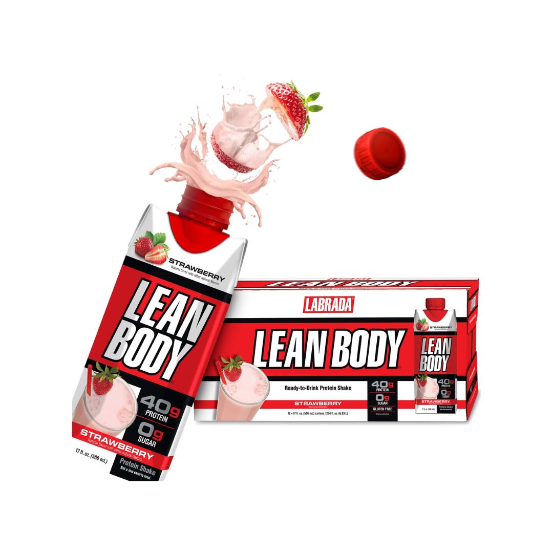 Labrada Lean Body RTD Protein Shake - Strawberry