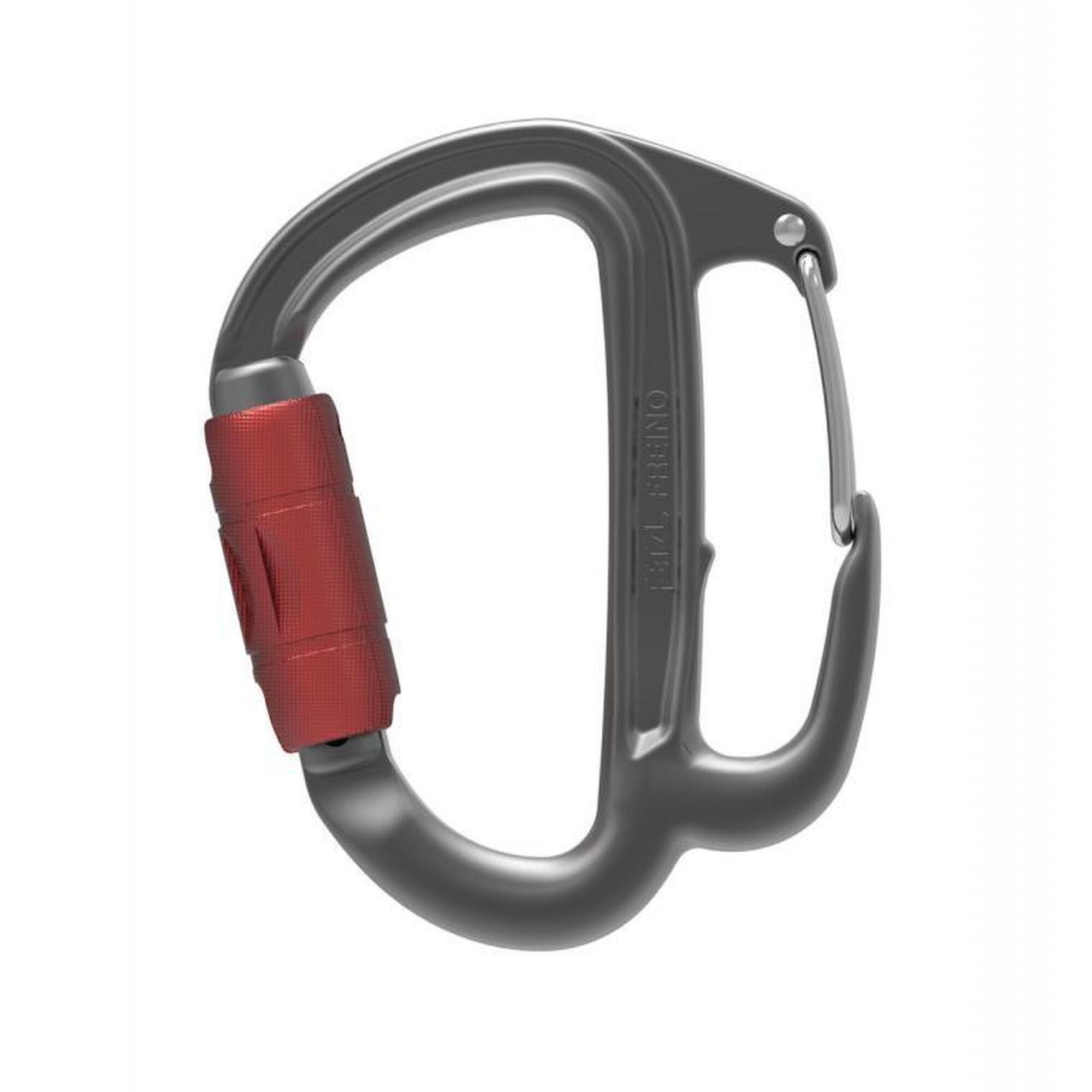 Mousqueton Petzl Freino Z Twist Lock léger avec frein intégré PETZL ...