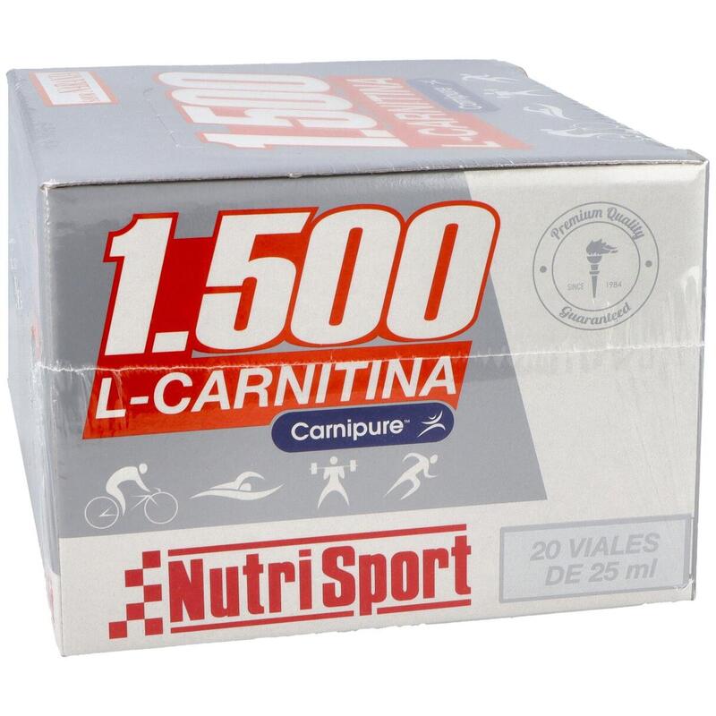 L-Carnitine 1500 - 20 vials Fraise de Nutrisport NUTRISPORT | Decathlon