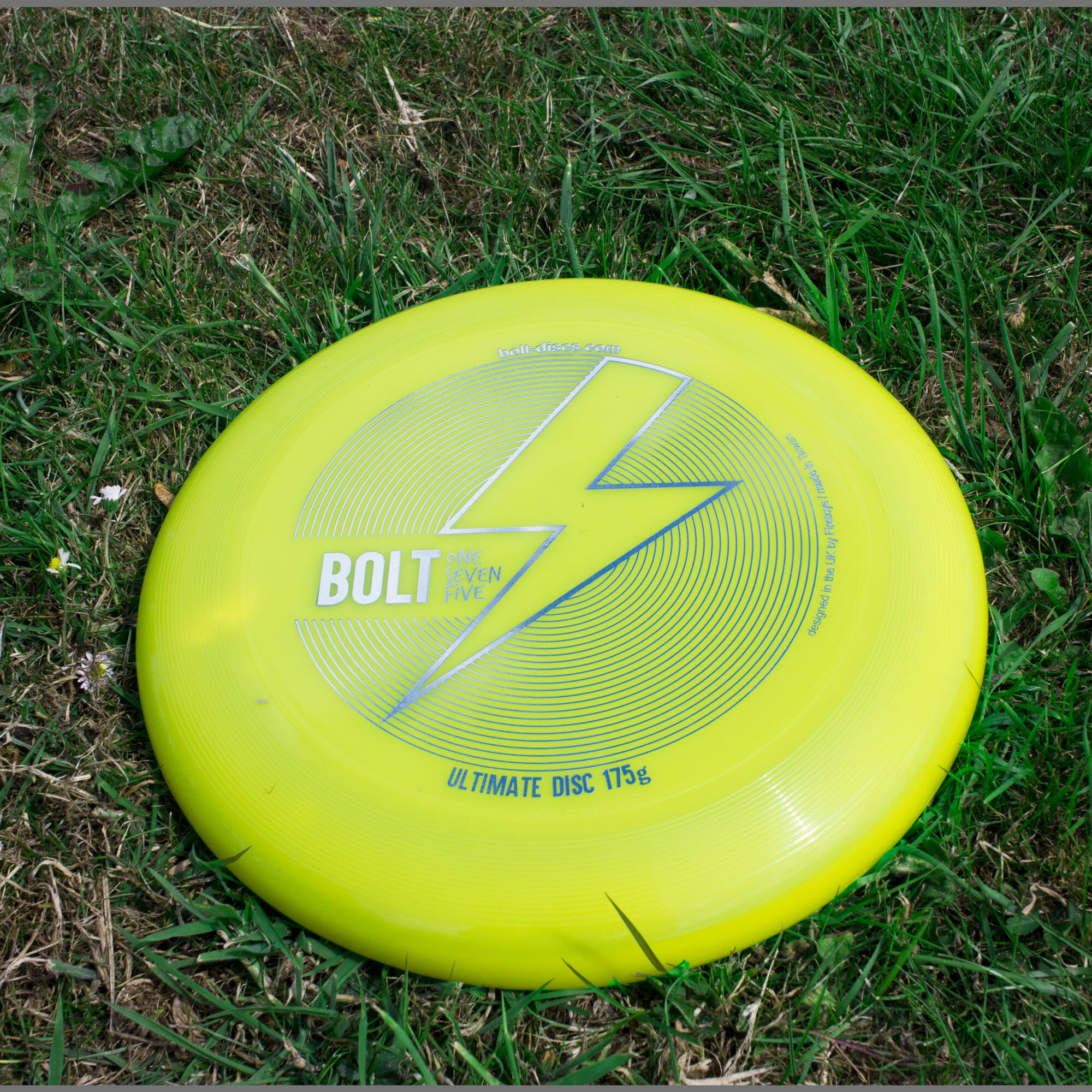 BOLT OneSevenFive Ultimate Frisbee Disc - UV Reactive & Shimmer Colors ...
