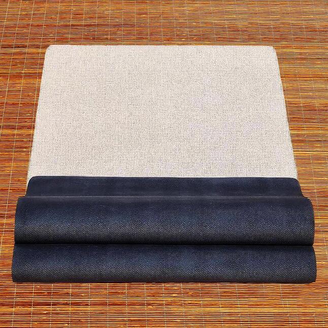 ACHAMANA Yoga mat - natural rubber and hemp - 4.5mm x 61cm x 1.83m ...