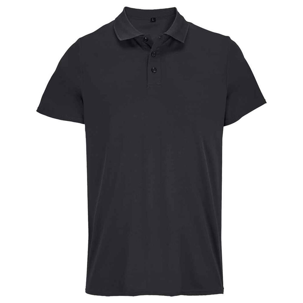 Unisex Adult Pitcher polyester Polo Shirt (Black) SOL S | Decathlon