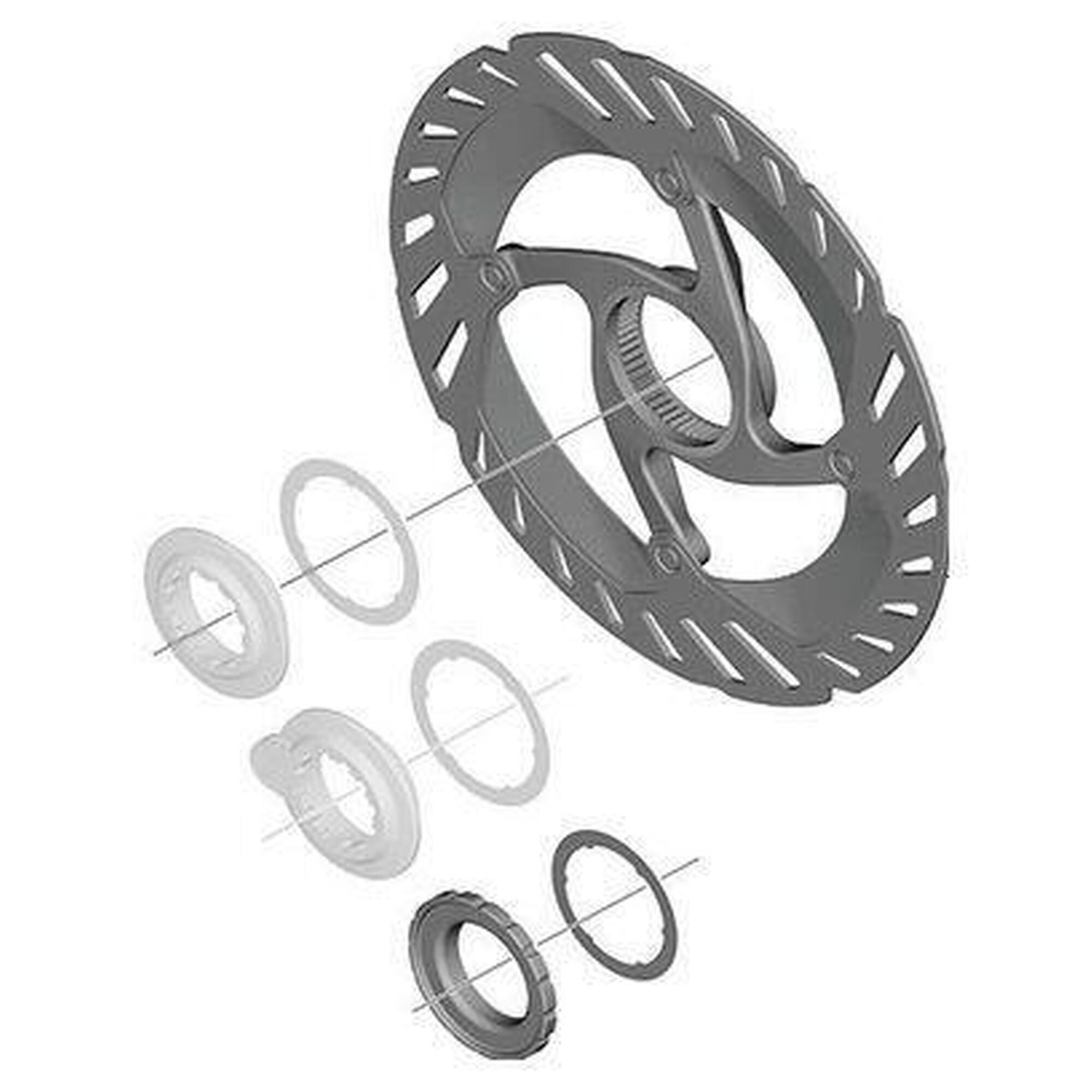 Disque de Frein Shimano SM-RT64 Center Lock (Cannelure Externe) SHIMANO ...