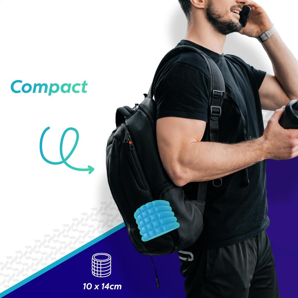 VITALIC Mini foam roller - Fitness Triggerpoint massage roller | Decathlon