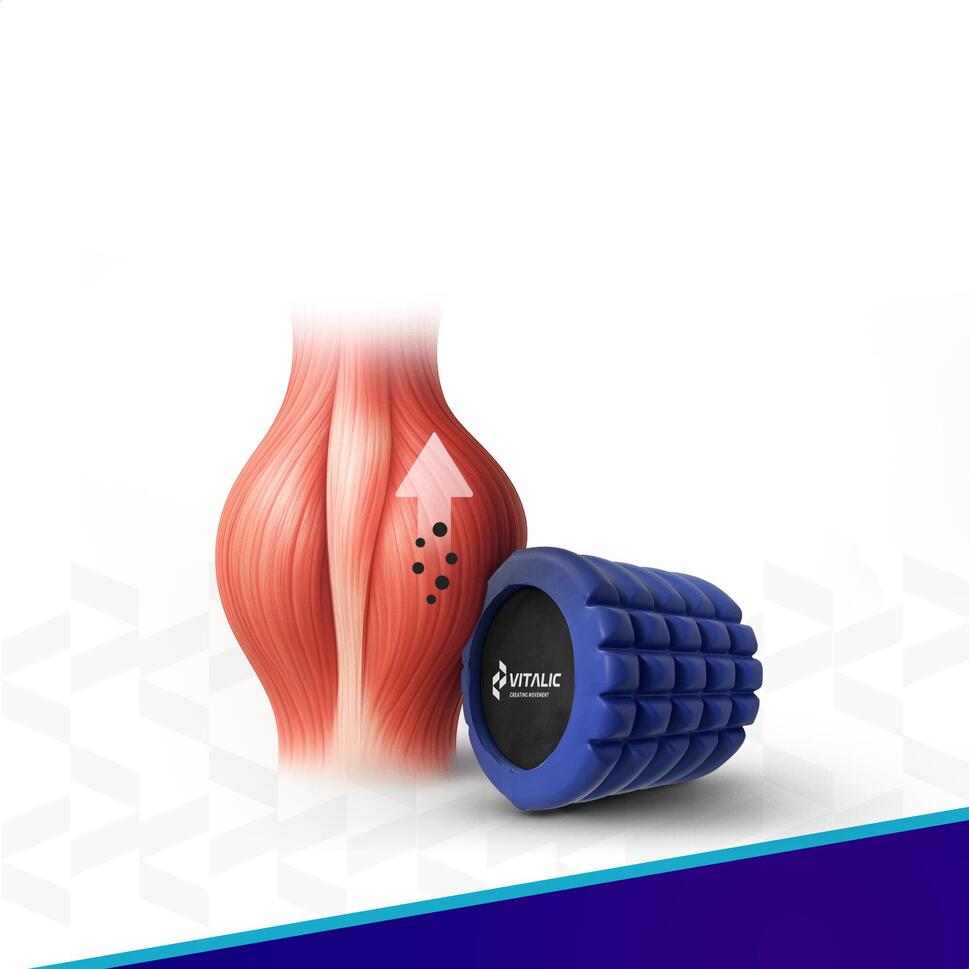 VITALIC Mini foam roller - Fitness Triggerpoint massage roller | Decathlon