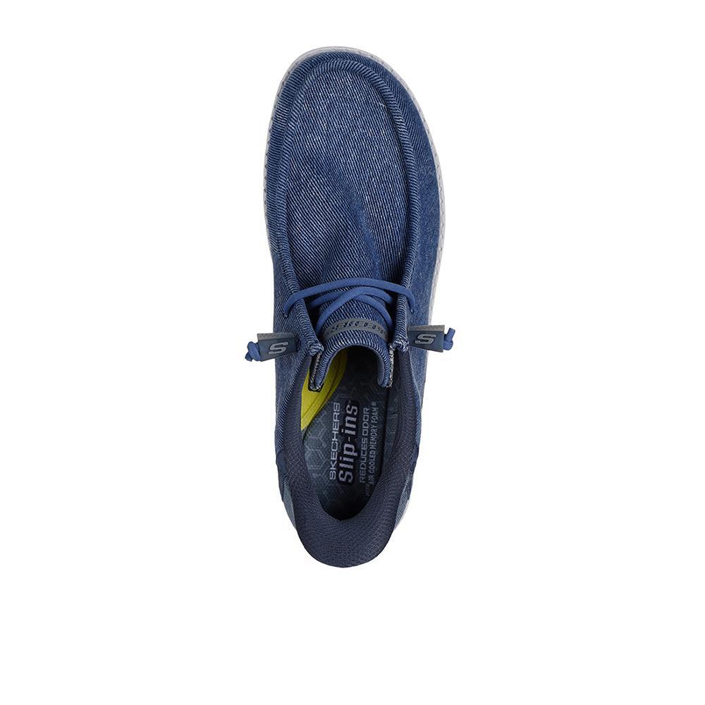 Mens Leisure Shoes Lace Up 210959/den SKECHERS | Decathlon