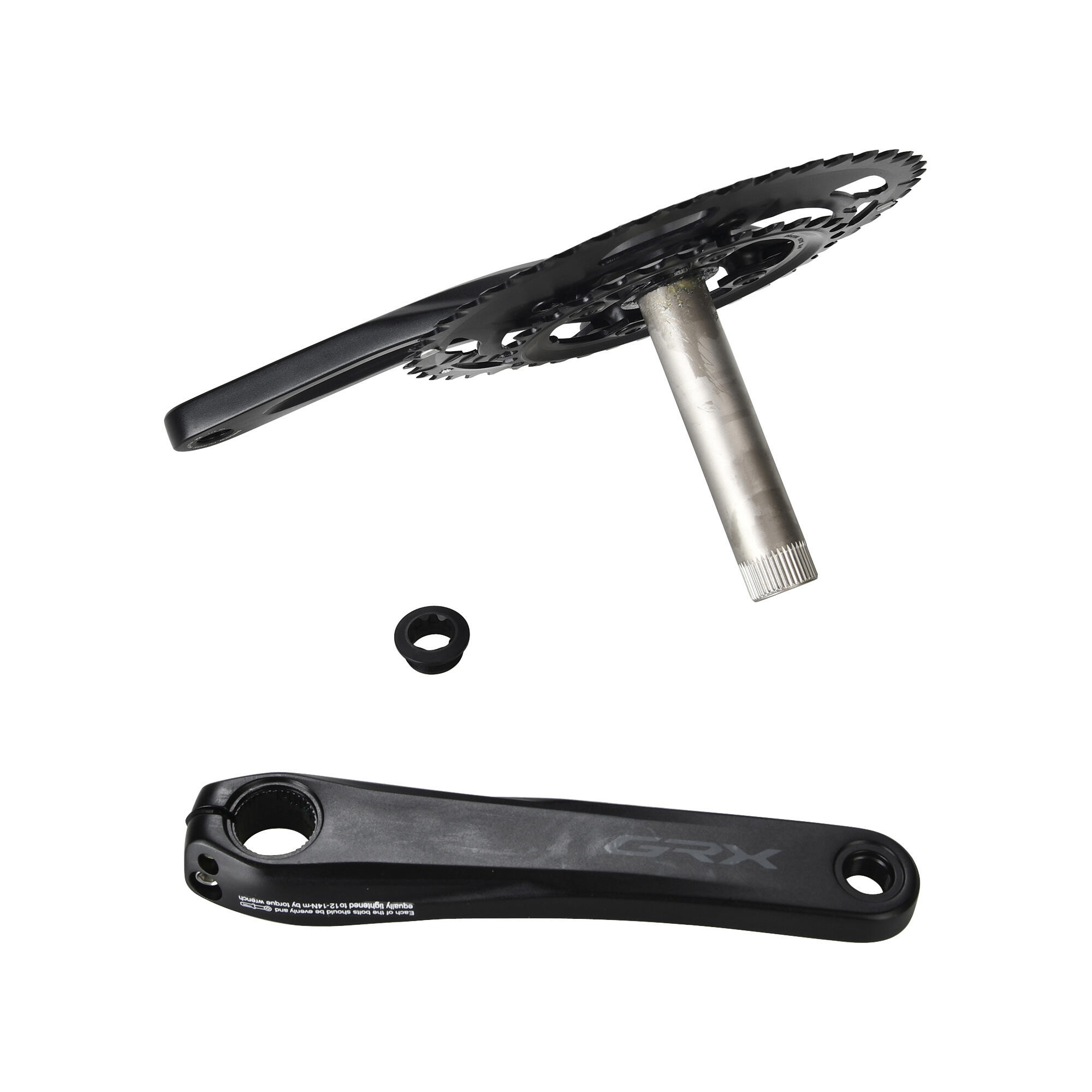 Shimano GRX FC-RX600-2 crankstel 2x11 46-30 SHIMANO | Decathlon