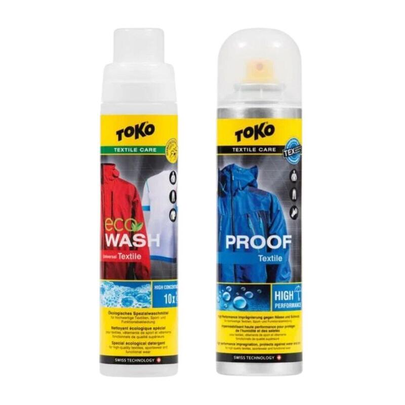 Toko Duo-Pack Textile Proof & Eco Textile Wash TOKO - Decathlon