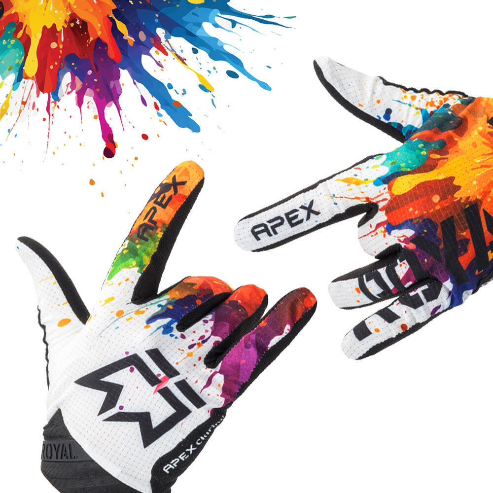 Royal Apex Splatter Gloves Limited Edition | Decathlon
