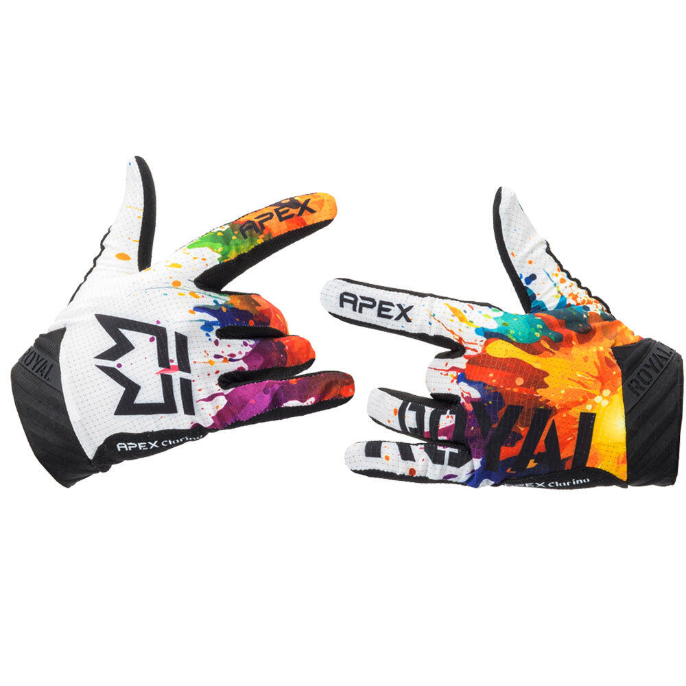 Royal Apex Splatter Gloves Limited Edition | Decathlon