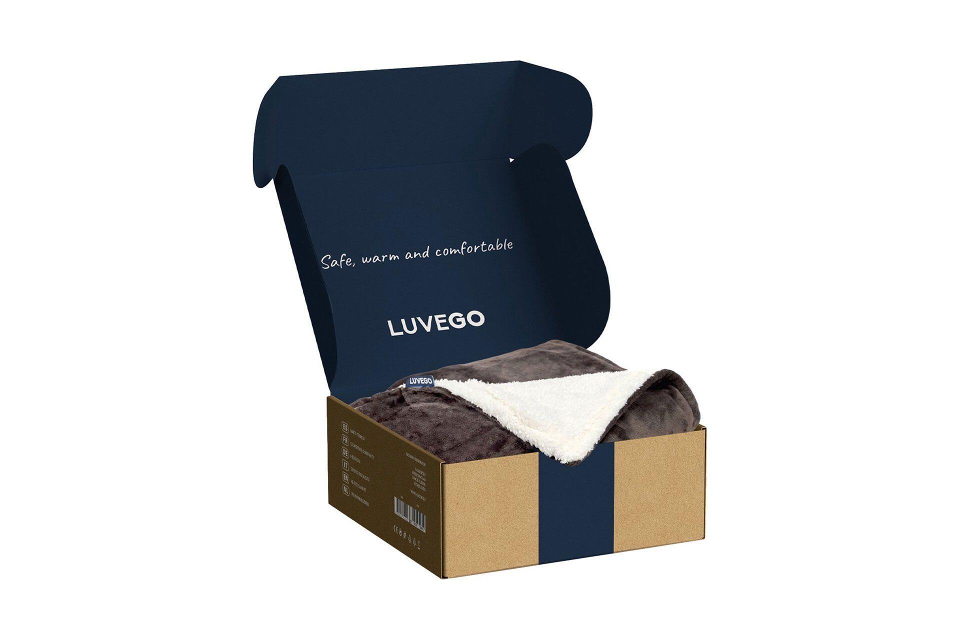 Coperta elettrica - Timer - Riscaldamento - Marrone LUVEGO | Decathlon