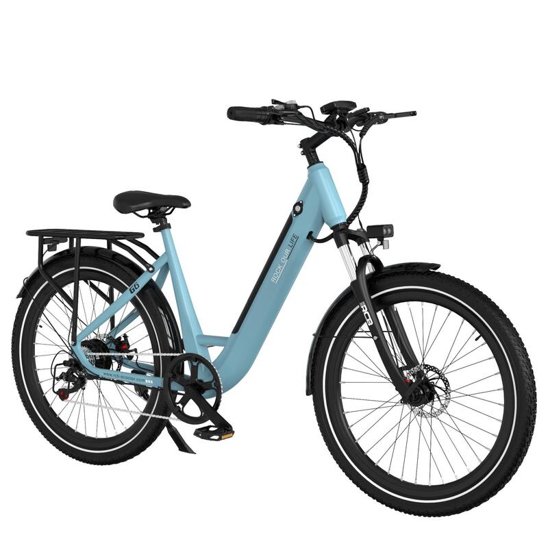 Elektromos Kerékpár 27,5" E-Bike, APP&NFC, RCB-G6 RCB - Decathlon