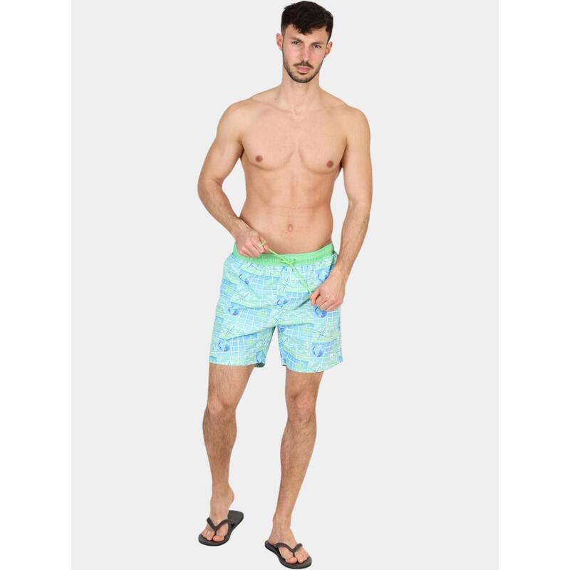 NAUTICA - Sorturi de baie pentru barbati Kayron 6" Swim Short ...