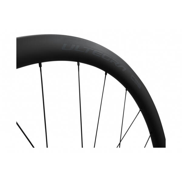 Roue de vélo route disc centerlock axe 12-100mm avant Shimano ultegra ...