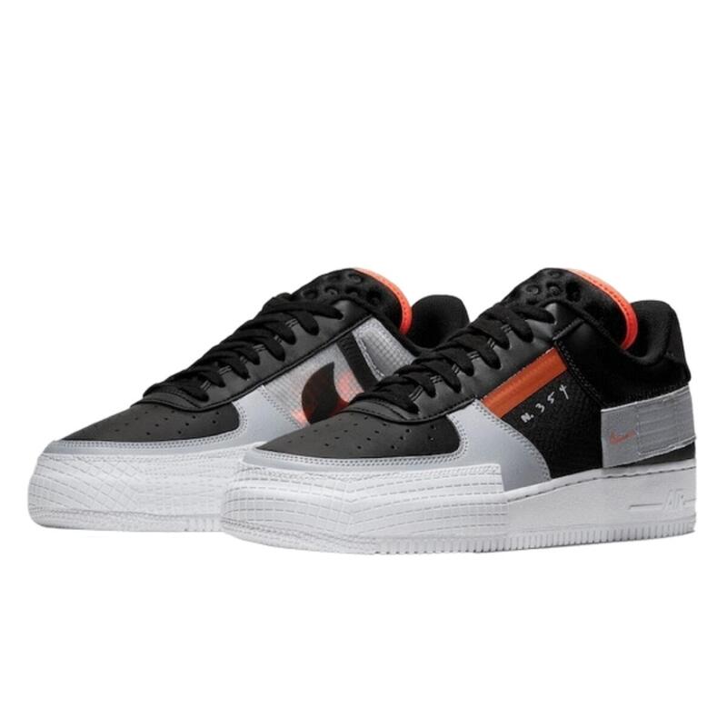 Air Force 1 Drop Type Black Hyper Crimson NIKE - Decathlon