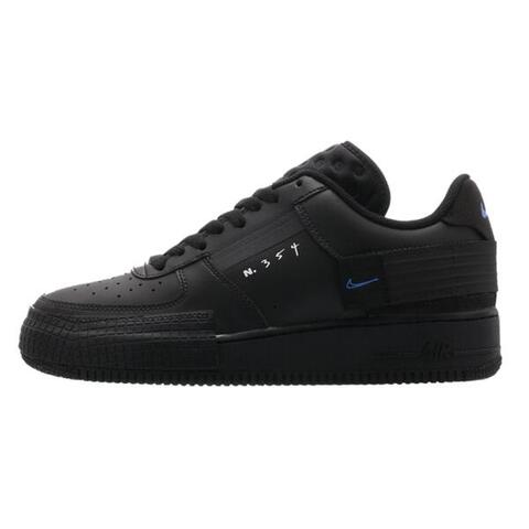 NIKE - Air Force 1 Drop Type Triple Black | Decathlon