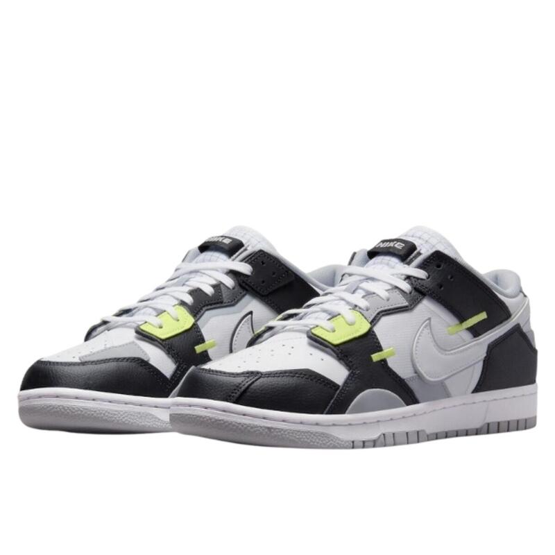Chaussures Dunk Low Scrap Wolf Grey Light Lemon Twist NIKE - Decathlon