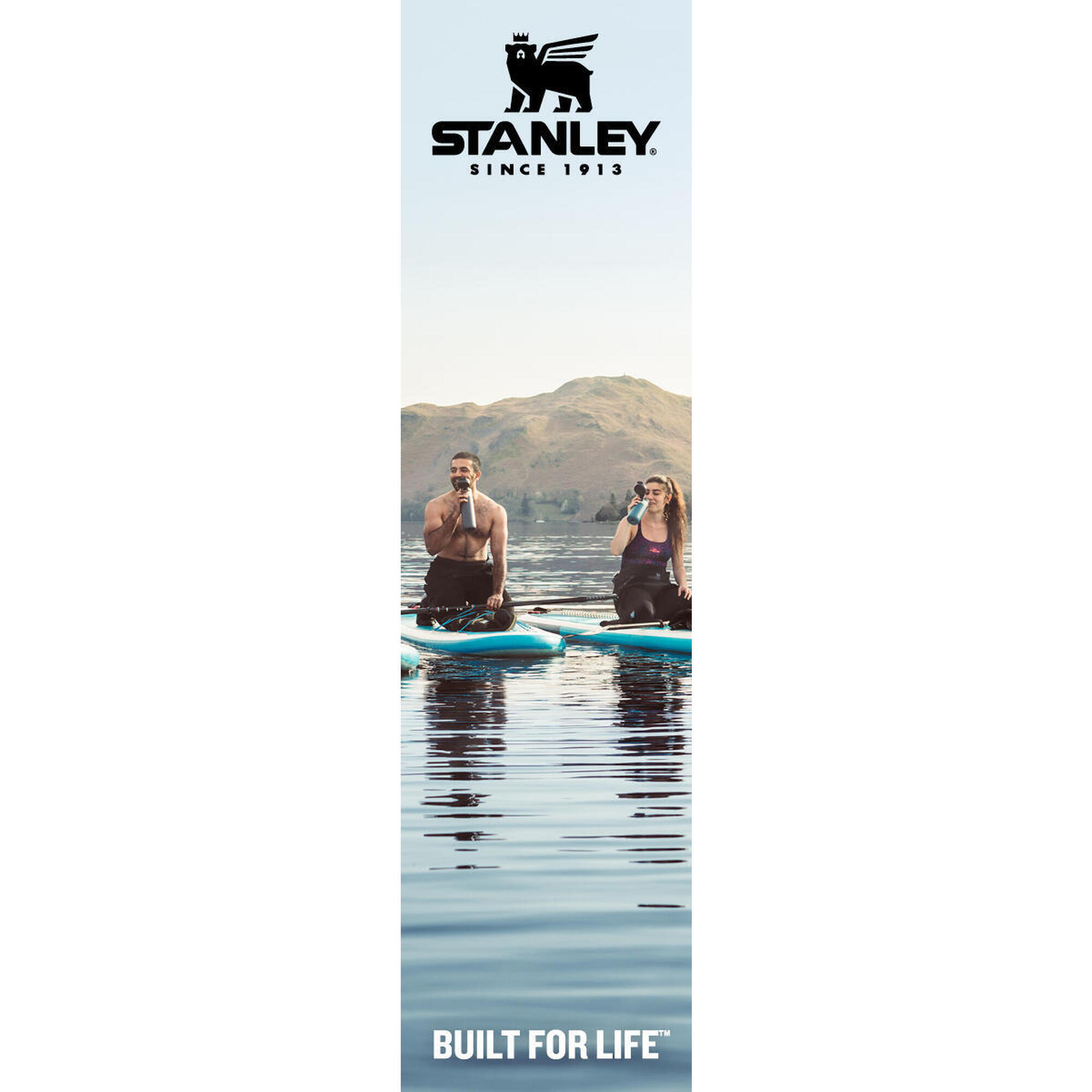 Gourde Isotherme 0,47L Bouteille D'Eau Fitness Trek Couvercle À Bouton ...