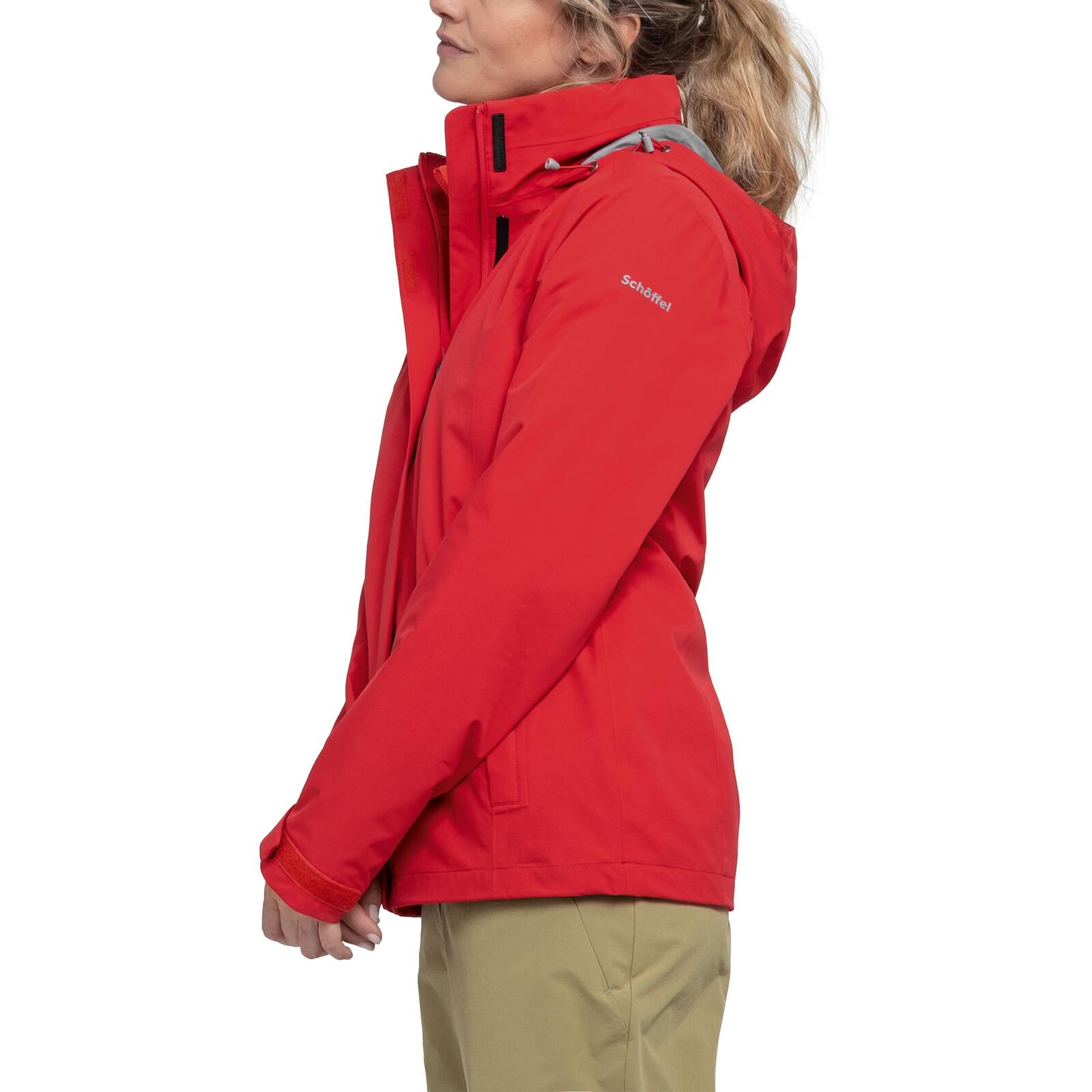 Outdoorjacke wasserdicht atmungsaktiv winddicht Damen - Jacket Gmund L ...