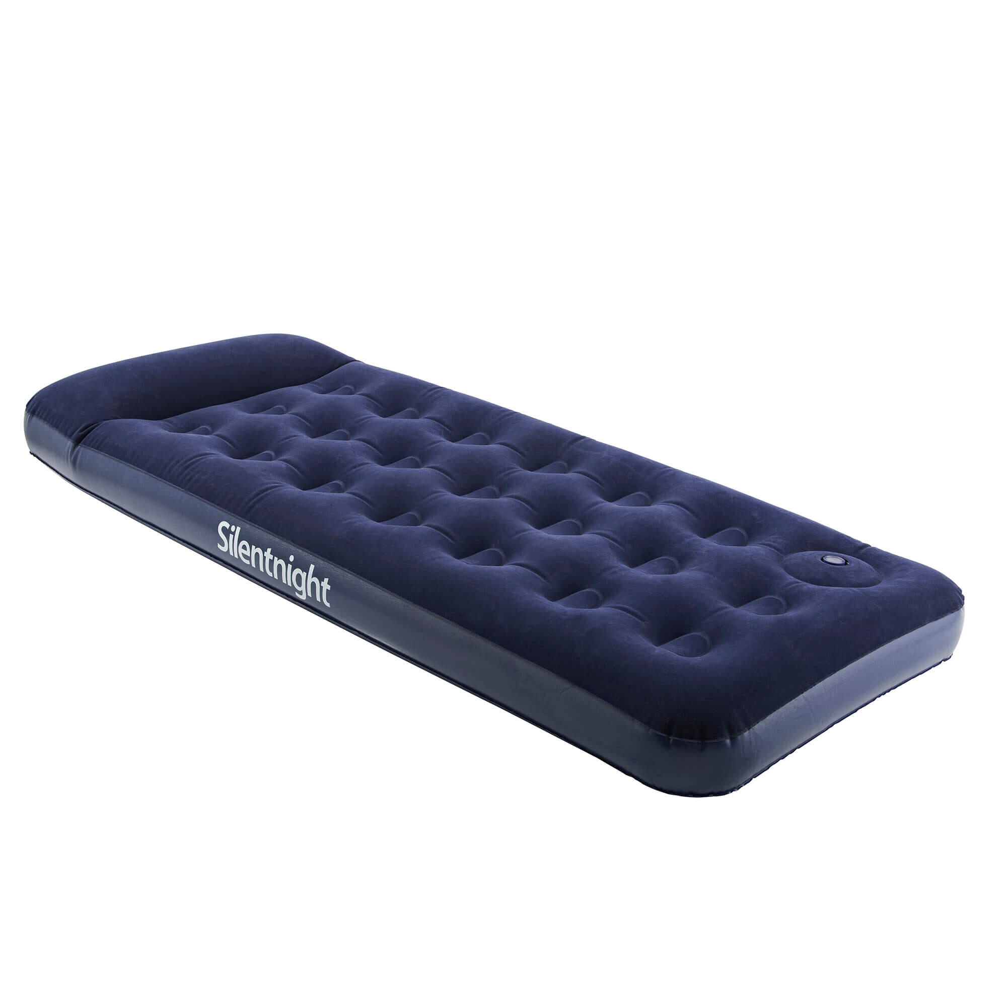 Camping Collection Flock Air bed - Footpump - Blue Airbed - Double ...