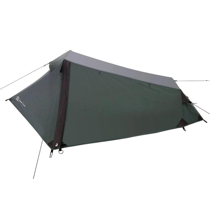 HIGHLANDER Blackthorn 1 Gen2 HMTC - 1 persoons tent - Groen | Decathlon