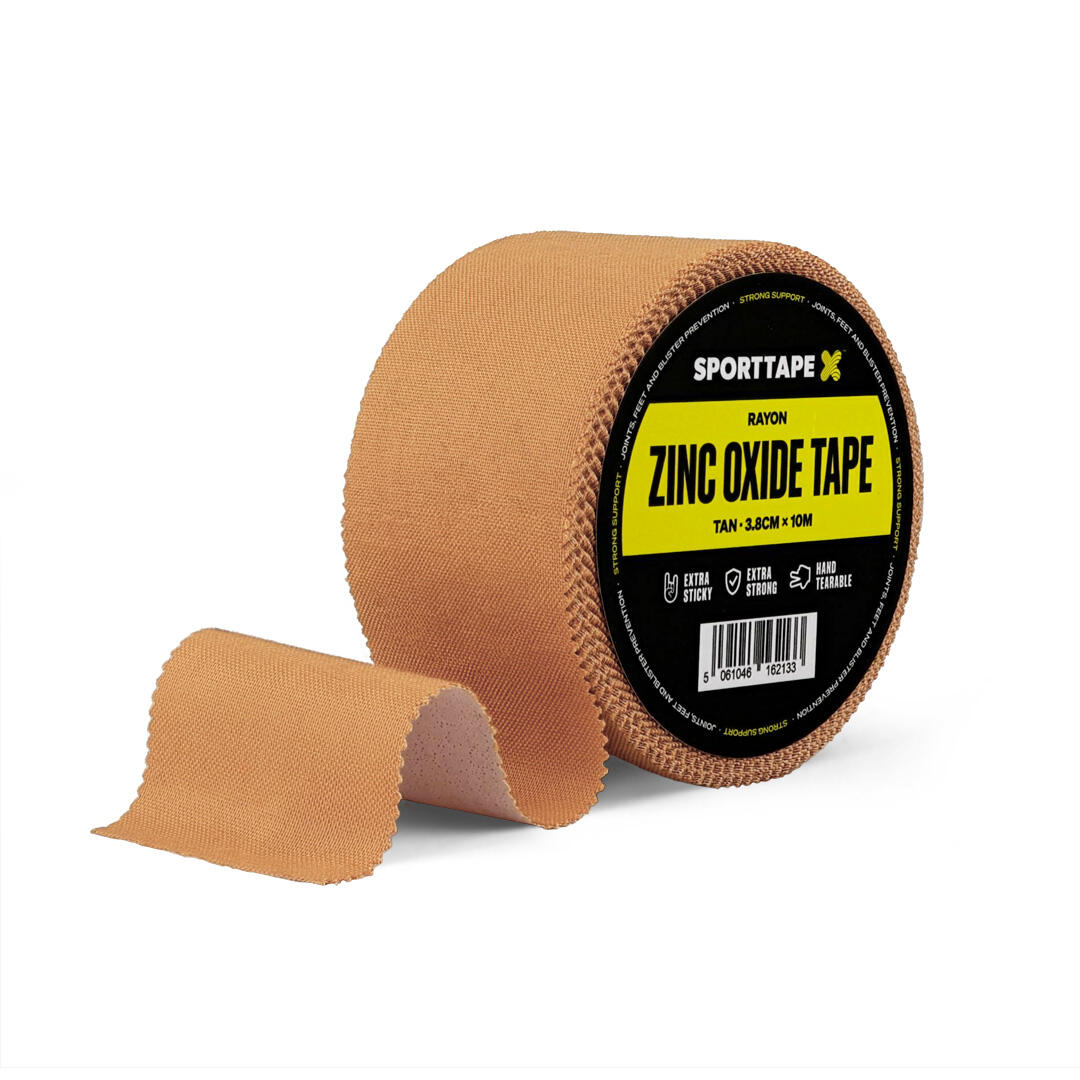 ZINC OXIDE RIGID STRAPPING TAPE - RAYON TAN - 3.8CM X 10M SPORTTAPE ...