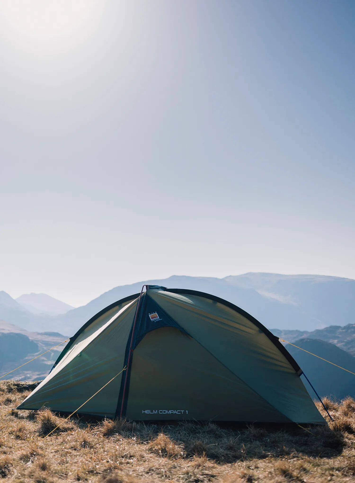 Wild Country Helm Compact 1 Backpacking Tent (Updated) - Green TERRA ...