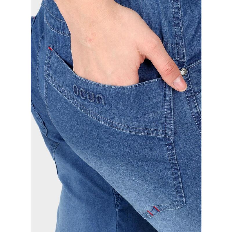 Kraťasy z jeansu pro ženy na lezení Ocun Noya OCUN - Decathlon