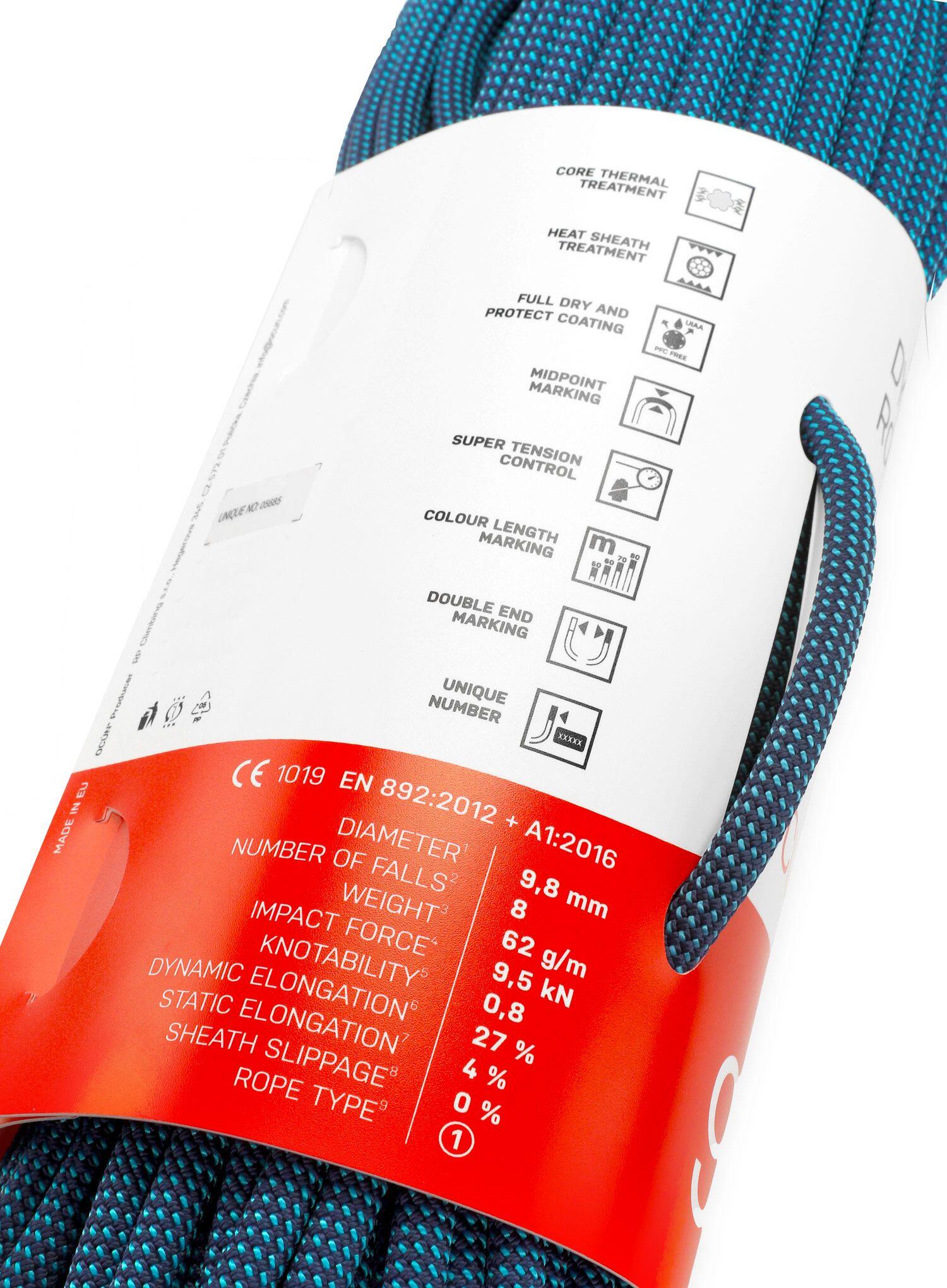 Klimtouw Ocun Cult 9,8mm 50m | Decathlon