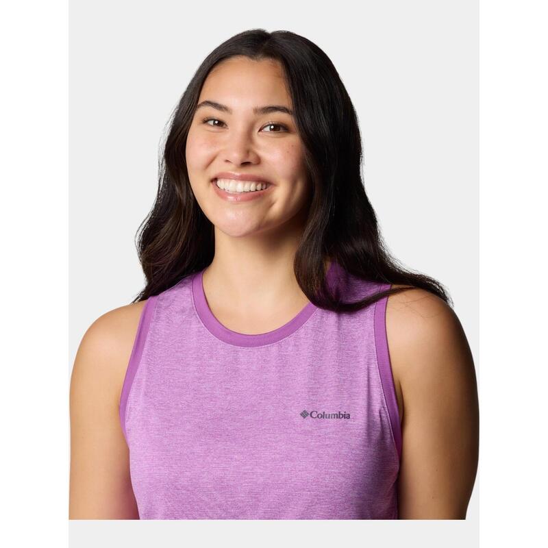 COLUMBIA - Tricou de sport fara maneci BlueVista Hill Tank femei ...