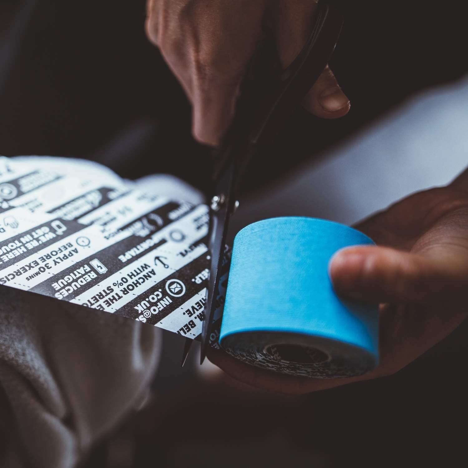 KINESIOLOGY TAPE - 5CM x 5M - BLUE | Decathlon