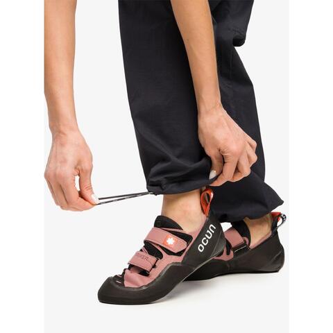 Pantalon escalade femme Ocún NOYA ECO stretch 55% recyclé ceinture ...