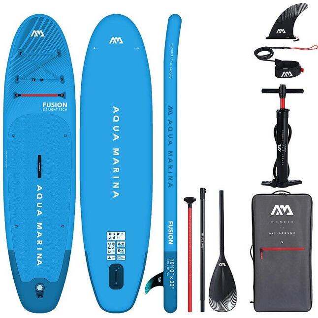 Deska SUP Aqua Marina Fusion Blue 10'10" – edycja limitowana AQUA MARINA | Decathlon