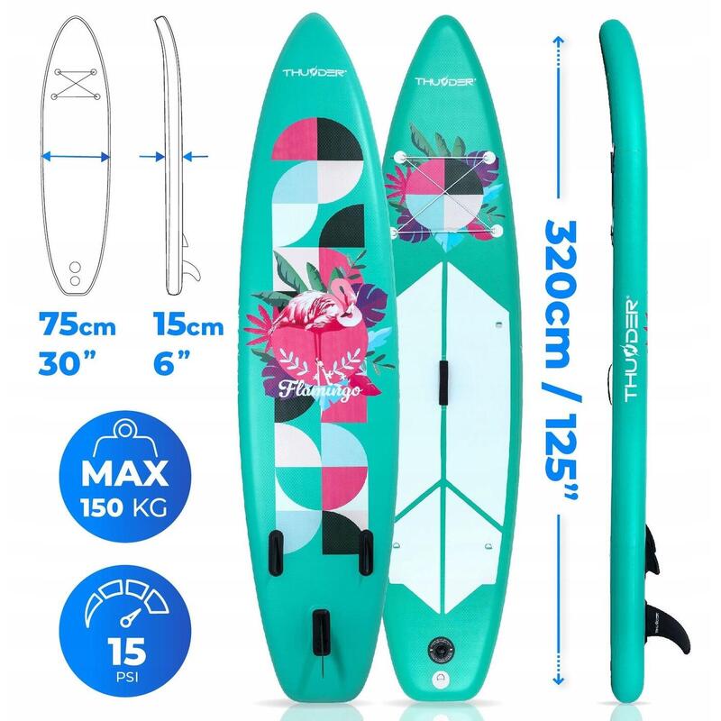 THUNDER Thunder SUP-board FLAMI 320 | Decathlon