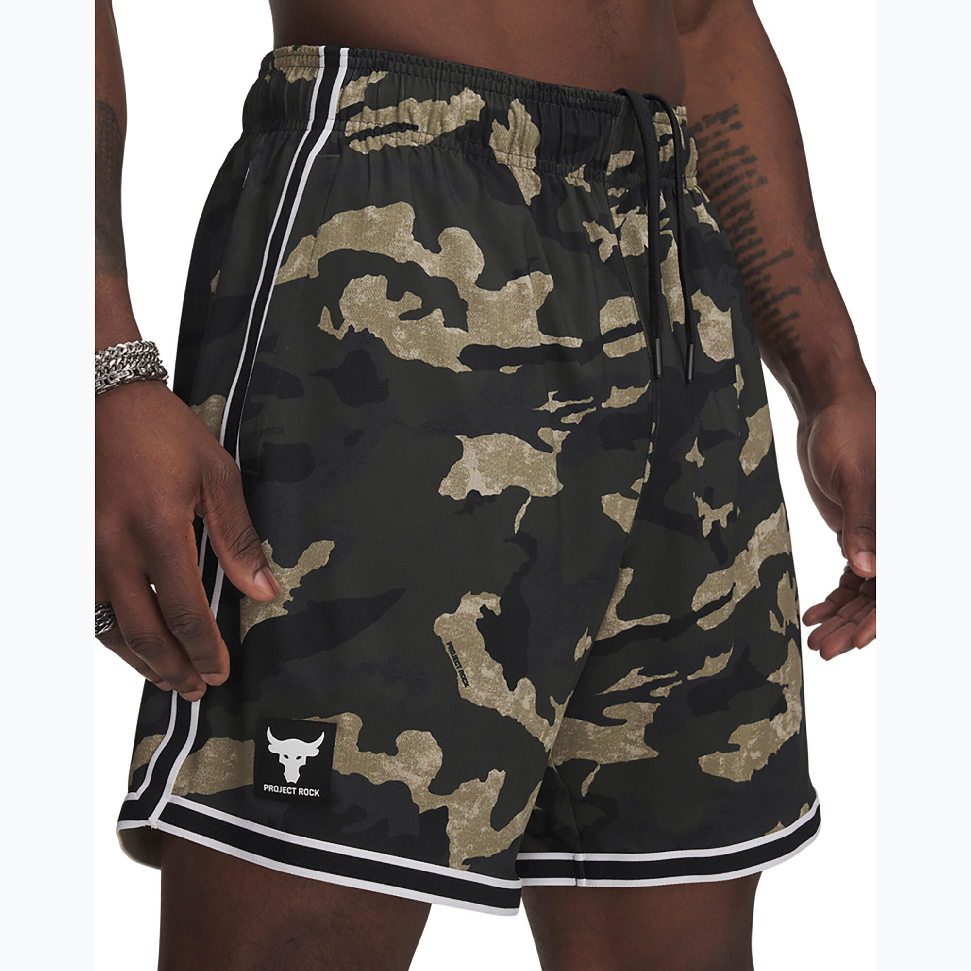 Under Armour Project Rock Mesh-Shorts für Herren | Decathlon