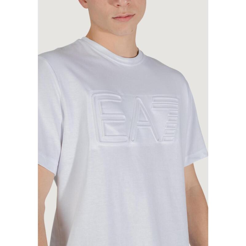 t-shirt crop top HOMME BLANC EA7 | Decathlon