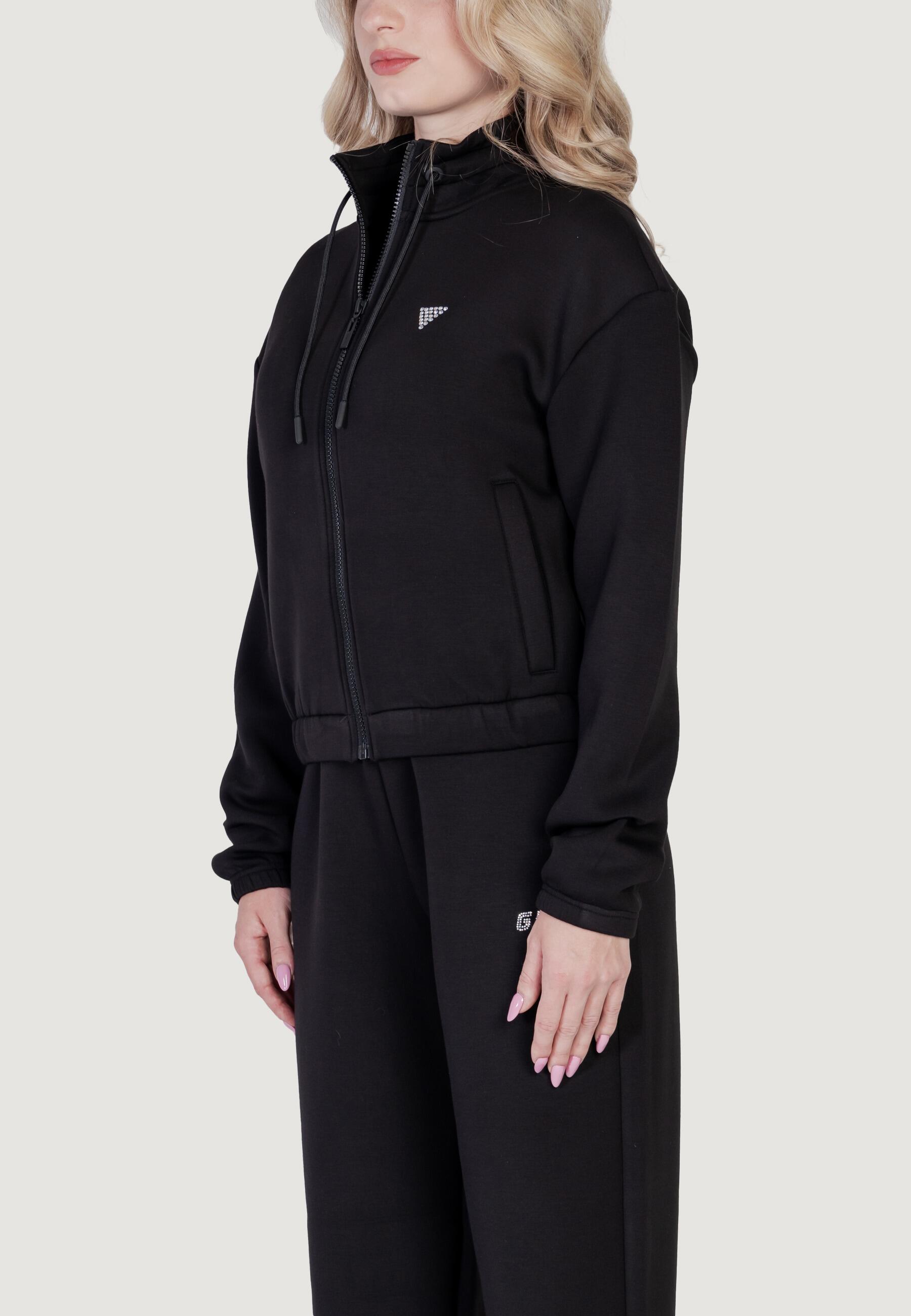 Felpe Donna CECILIA SCUBA ZIP Nero GUESS ACTIVE | Decathlon