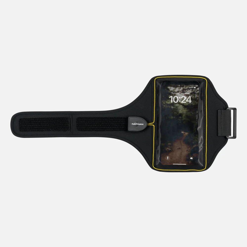 Fascia da braccio da corsa "Laser Light 5K" per telefono Nathan NATHAN ...