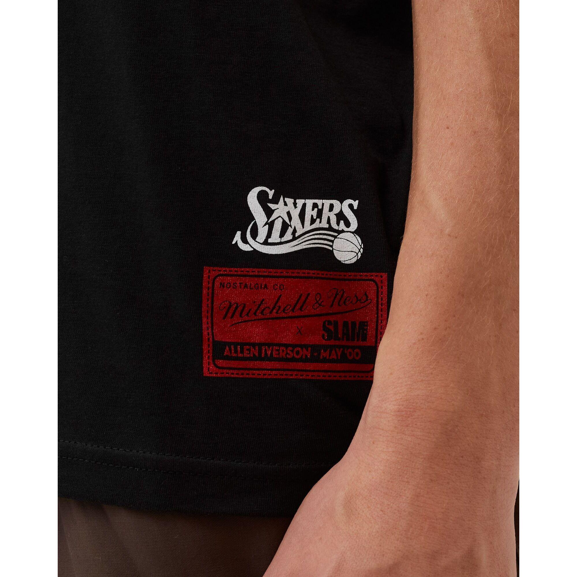 Maglietta Philadelphia 76ers NBA Slam Allen Iverson MITCHELL AND NESS ...