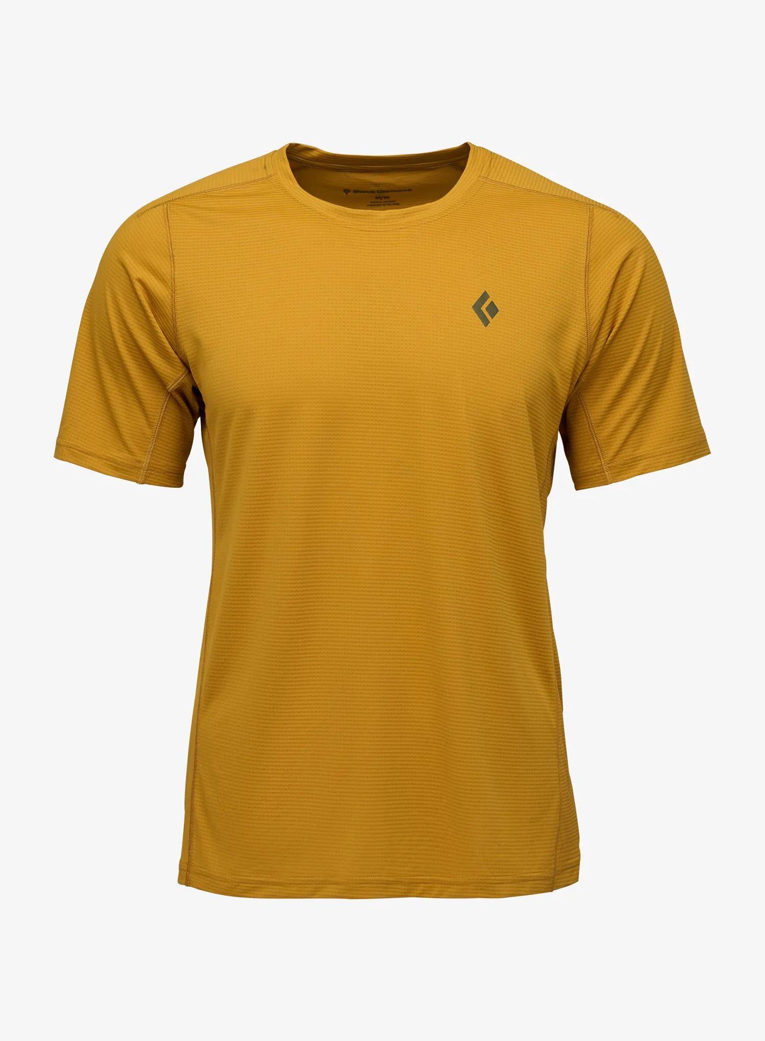 Heren T-shirt Diamond Distance SS Tech Tee amber | Decathlon