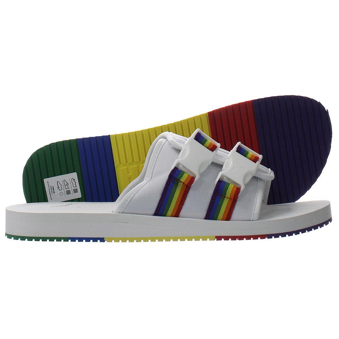 Puma Wilo Lux White Mens Sliders PUMA | Decathlon