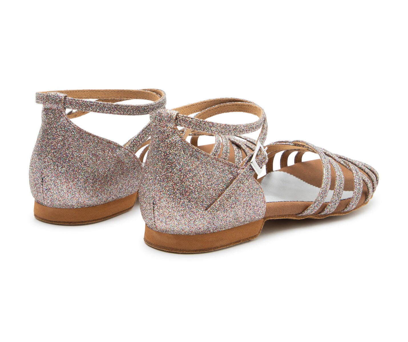 DQ02 Dancing Queens Multicolour Leather Dance Shoes Black DANCING ...