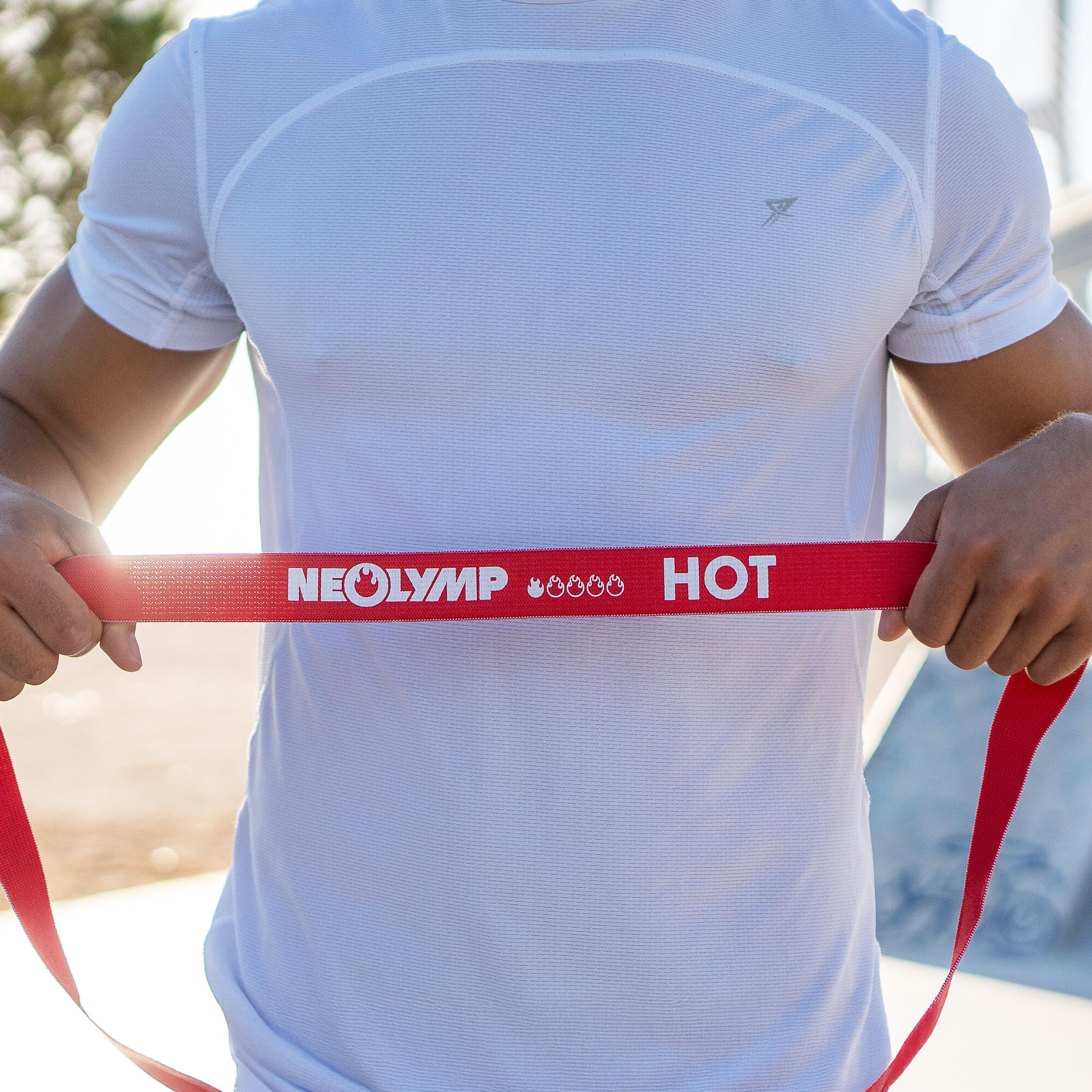 Long Fabric Resistance Band – Level 1 Resistance Training Band with ...