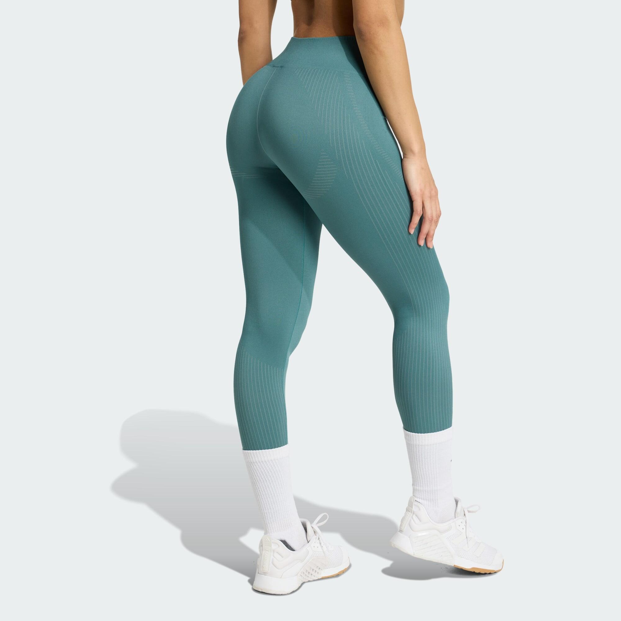 Workout Essentials Leggings, komplette Länge, gestrickt | Decathlon