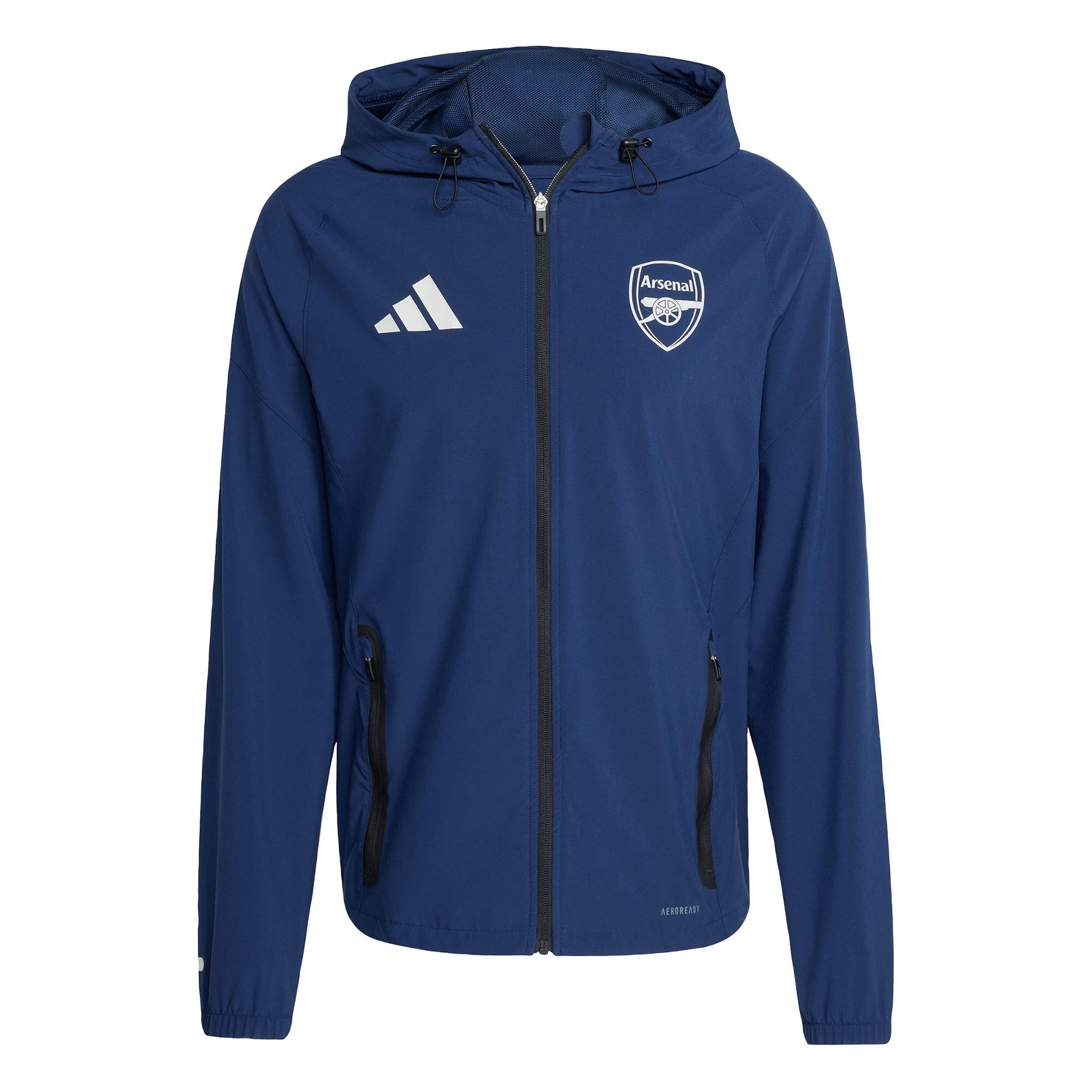 Arsenal Tiro 25 Competition Vis Tech Travel Jacket | Decathlon