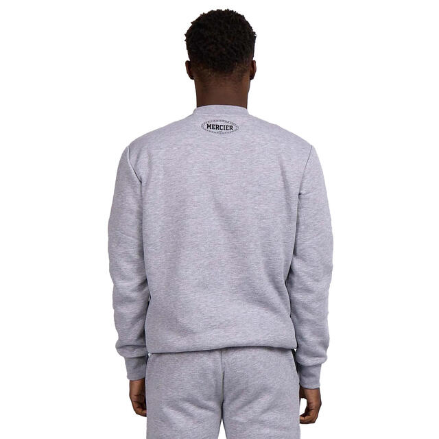 Mens Anonymous Crew Neck Sweatshirt (Grey Marl) MERCIER | Decathlon