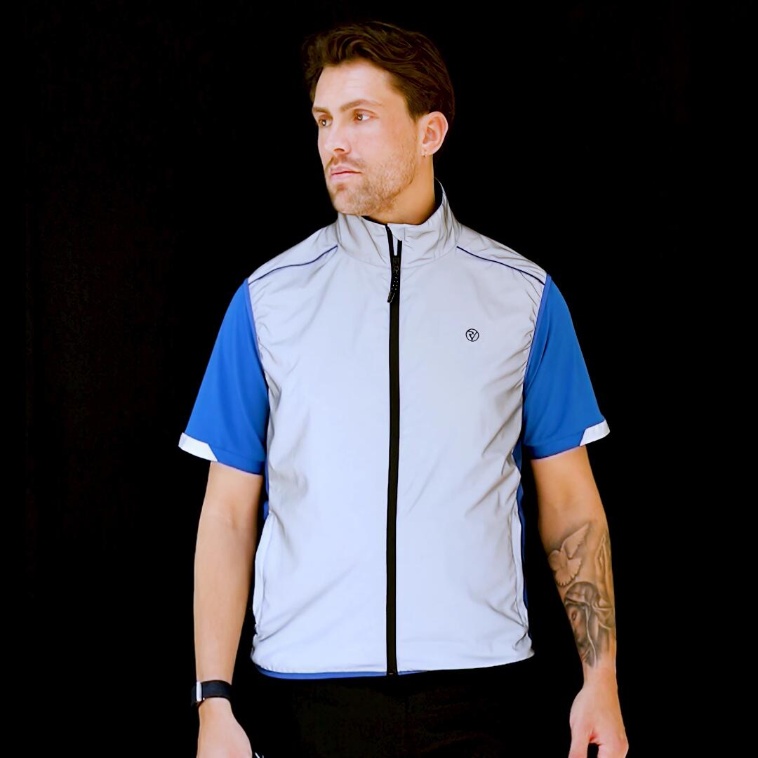 Men’s Reflective Running & Cycling Gilet / Vest | Decathlon