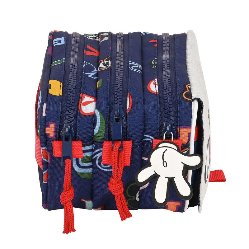 Trousse Fourre-Tout Triple Mickey Mouse Clubhouse Only one MINI MOUSE ...